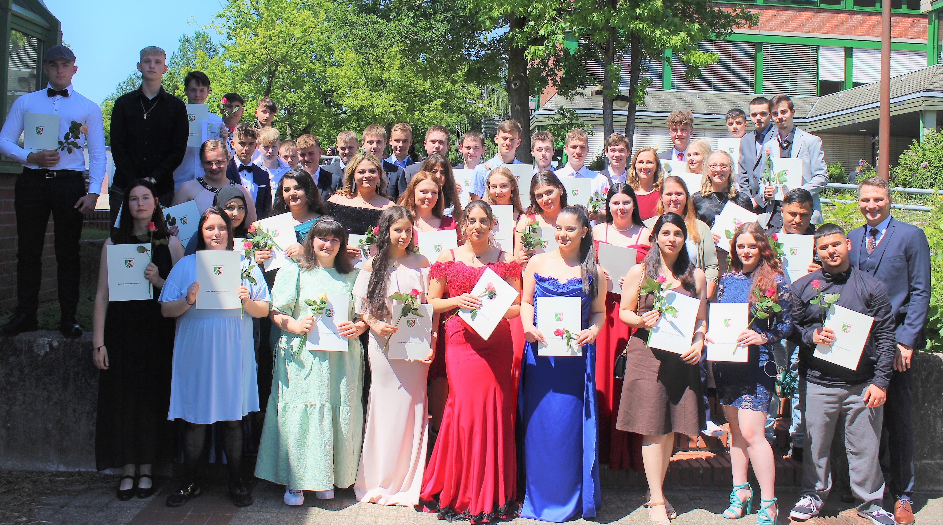 Abschluss 2022 - Städtische Gemeinschaftshauptschule Ochtrup